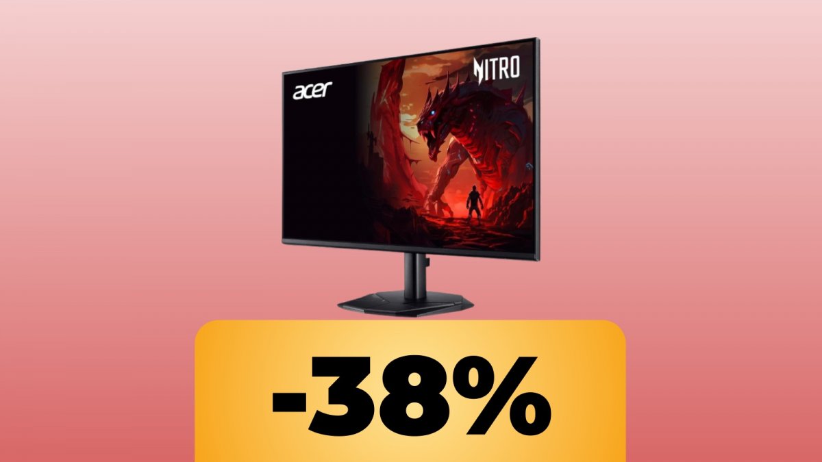 Il monitor Acer Nitro FHD IPS da 23,8" e 200 Hz è in sconto su Amazon ...