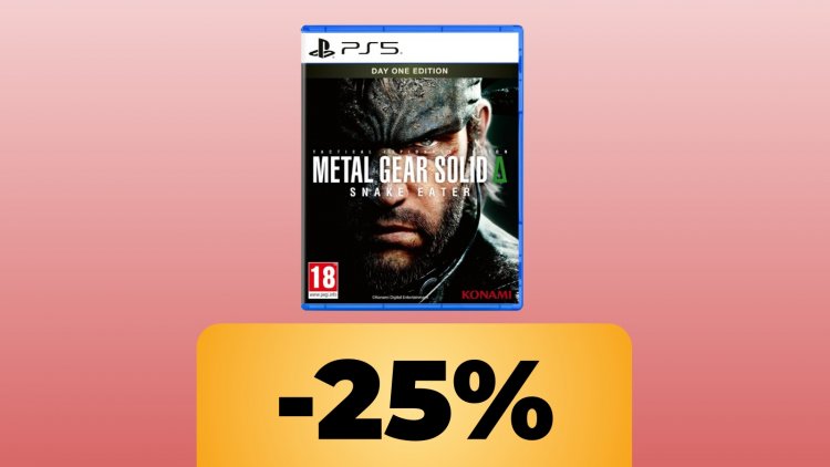 Metal Gear Solid Delta: Snake Eater è in offerta su Amazon: il prezzo ...