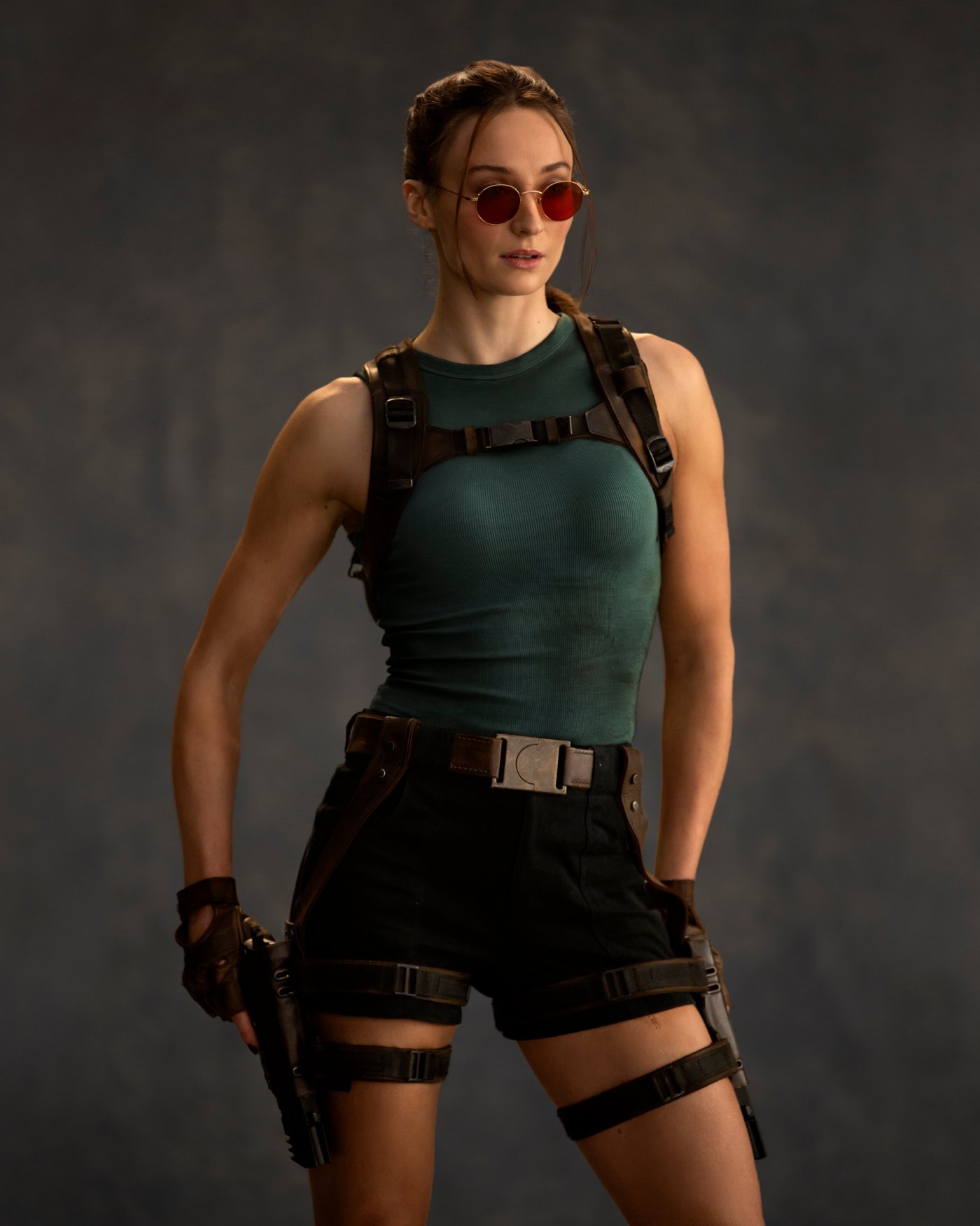 Sophie Turner nei panni di Lara Croft: la prima foto ufficiale della ...