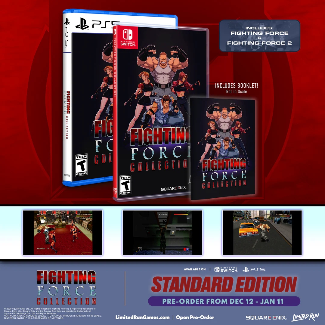 Disponibile la Fighting Force Collection, con entrambi i capitoli ...