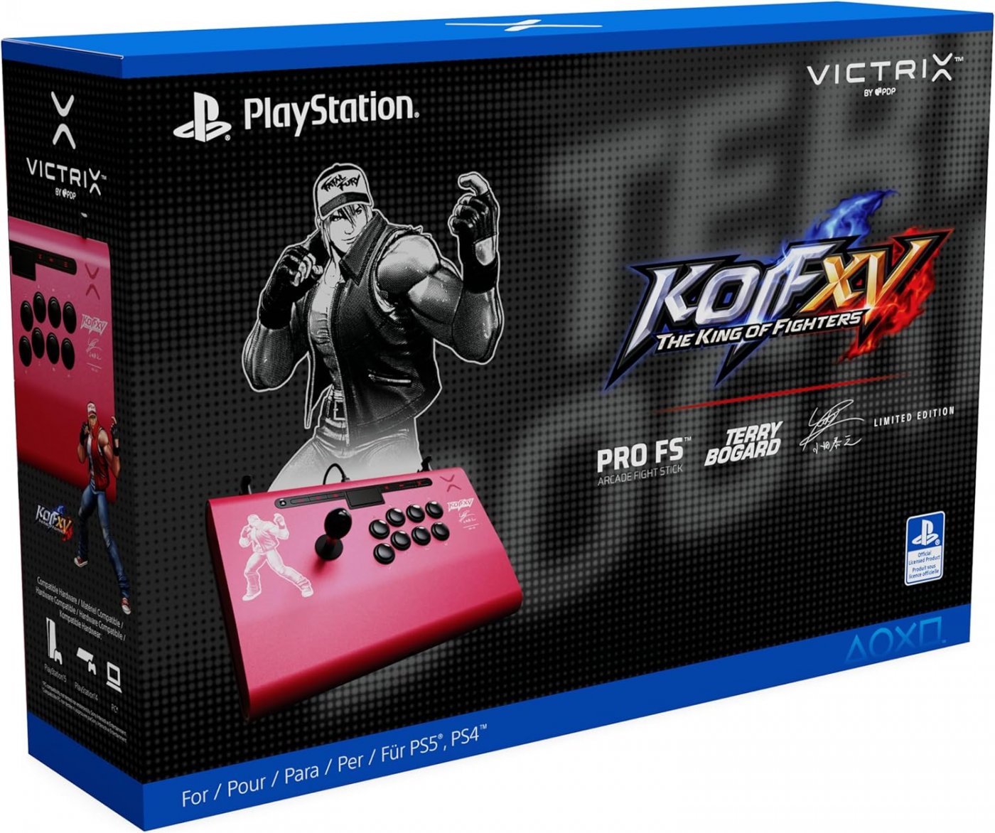 PDP Victrix Pro FS è un fight stick compatibile con PS5, PS4 e PC ed è ...