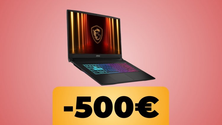 Il notebook MSI Katana 17 con RTX 5070 costa 500 € in meno ed è al ...
