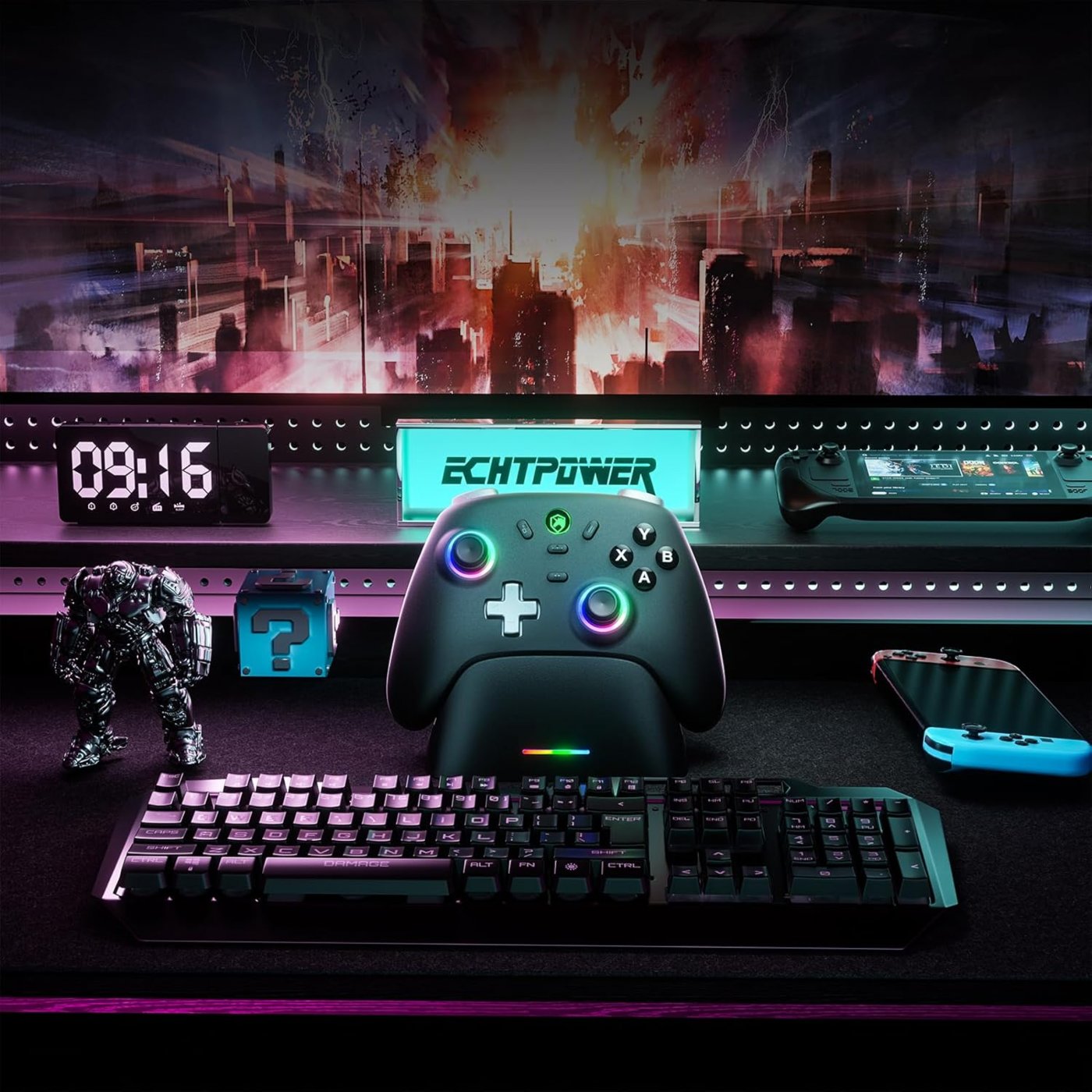 Il controller ECHTPower compatibile con Nintendo Switch e PC è in ...
