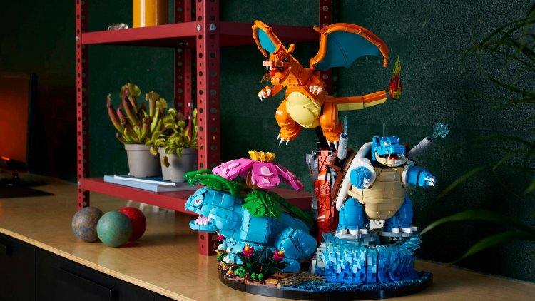 LEGO Pokémon 72153: Venusaur, Charizard e Blastoise, abbiamo montato il ...