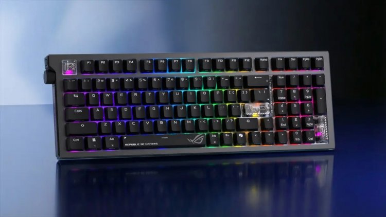 ASUS presenta la tastiera ROG Strix Morph 96 Wireless interamente ...