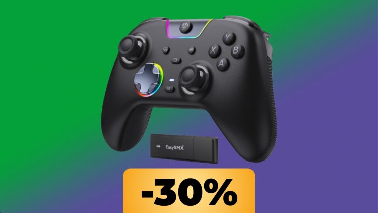 Il controller EasySMX X05PRO, compatibile con Switch 1 e 2, PC e mobile ...